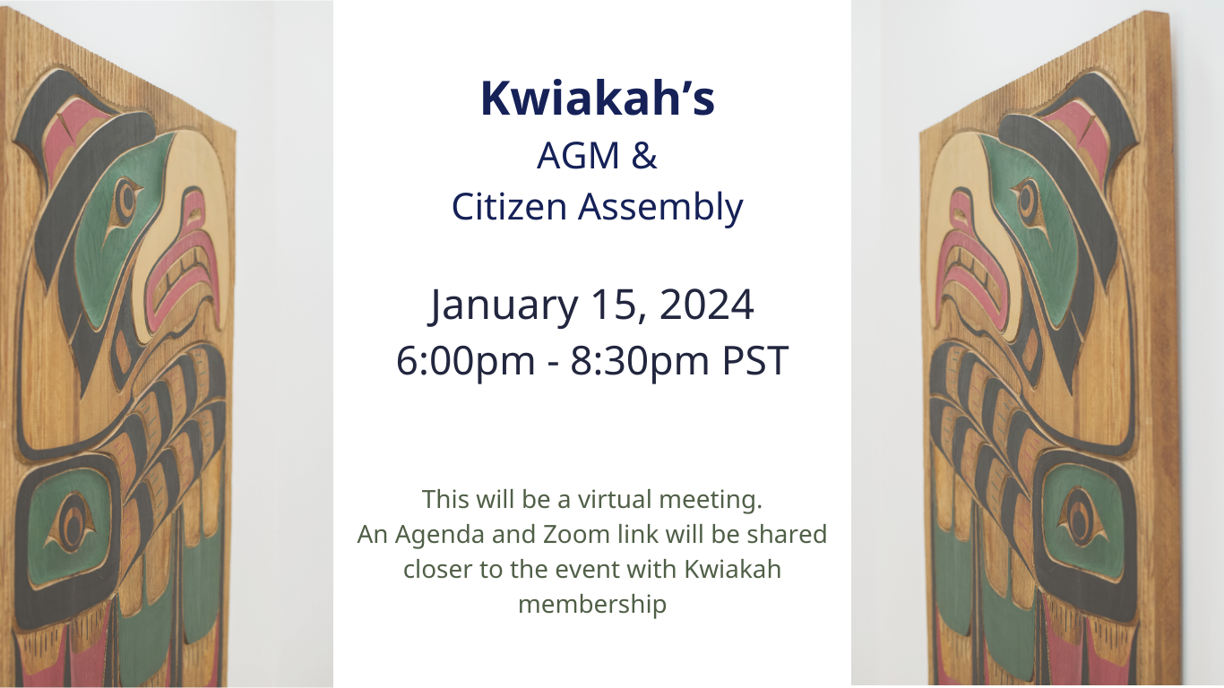 Kwiakah AGM & Citizen Assembly – Wei Wai Kum Treaty