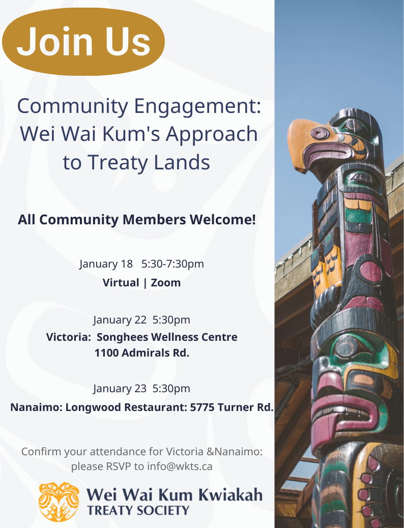 2024 – Treaty Lands Community Engagement Dates – Wei Wai Kum Treaty